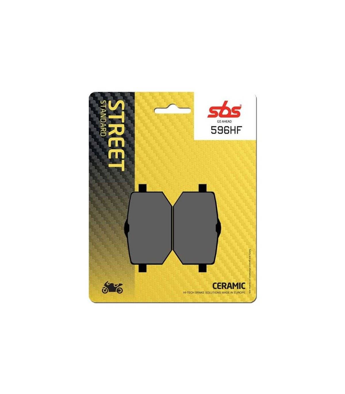 Pastillas de Freno SBS 596 HF Cerámico